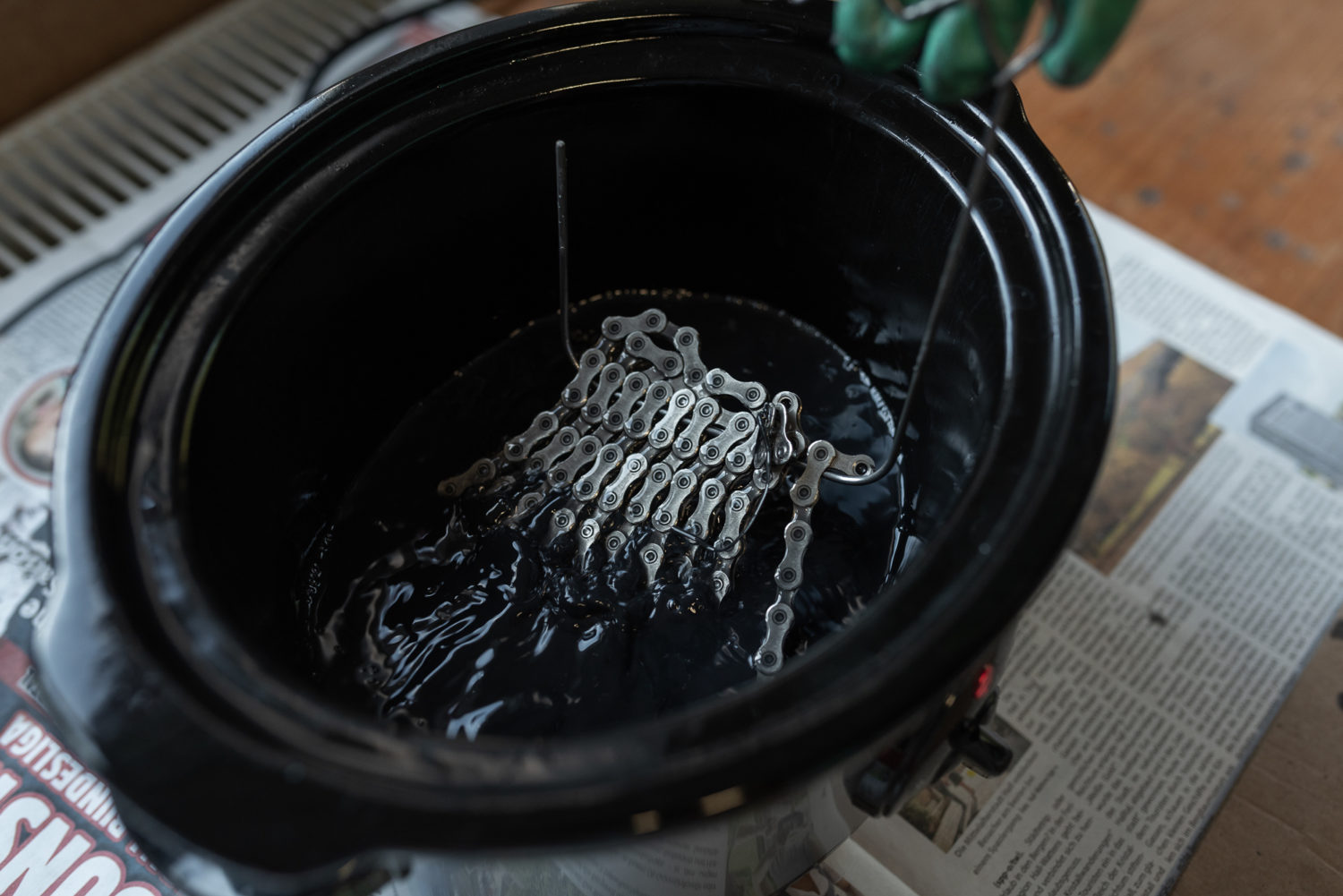 Workshop: how to wax a bike chain - Alpecin Cycling