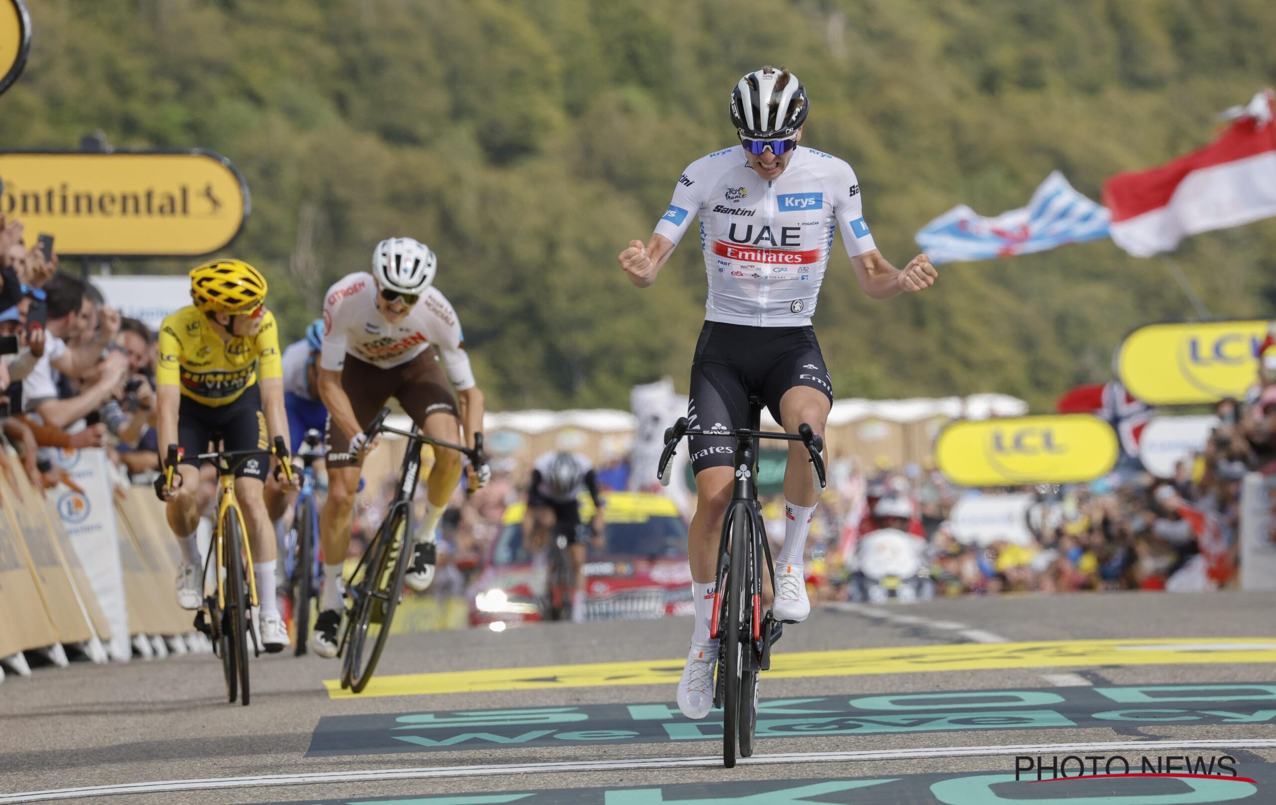 20. Etappe der Tour de France 2023: Pogacar siegt in den Vogesen