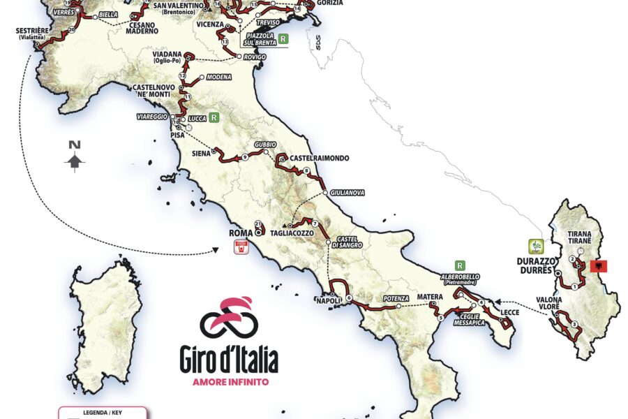 Vorschau Giro d'Italia 2025: Strecken-Check