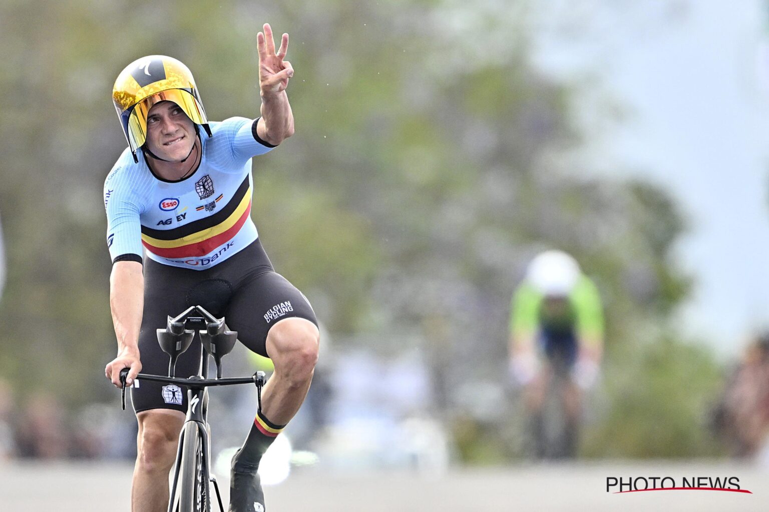 Rad-WM 2025: Remco Evenepoel holt drittes Zeitfahr-Gold